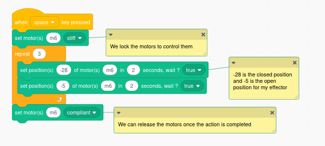 Program The Robot Documentation Of The Poppy Platform